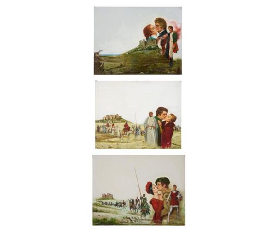 Lou Marchetti | Three Historical Romance Novel Book Cover Illustrations ...