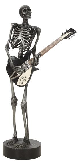 Alan Martin | Life-sized Painted Fiberglass Sculpture of a Skeleton ...