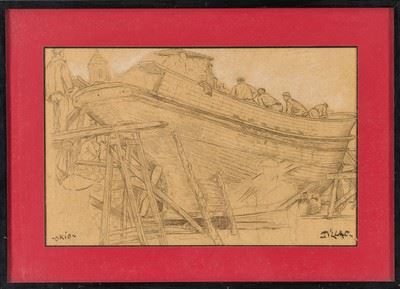 Pablo Tillac | Bateleurs à Orio, signé en bas à droite. Situé en bas à ...