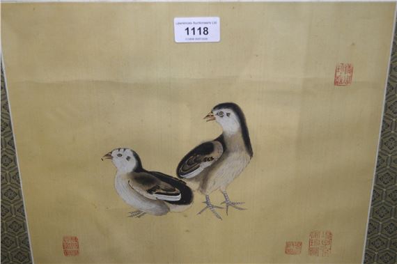 Chinese School, 20th Century | study of two birds | MutualArt