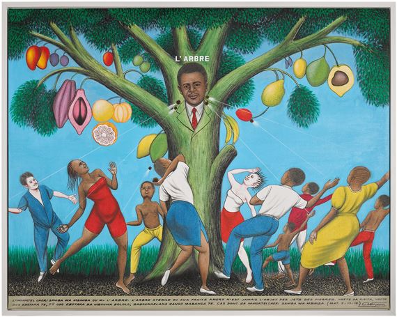 Chéri Samba | L'arbre (1987) | MutualArt