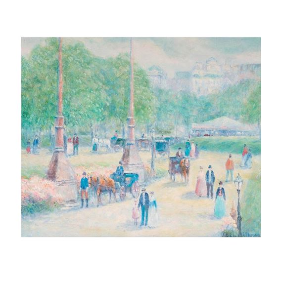 Gail Sherman Corbett | A Park in Paris (1871 - 1952) | MutualArt