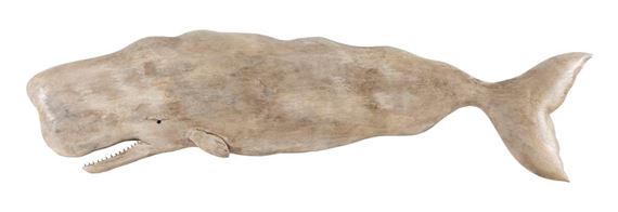 Roger Mitchell | WHITE SPERM WHALE PLAQUE | MutualArt
