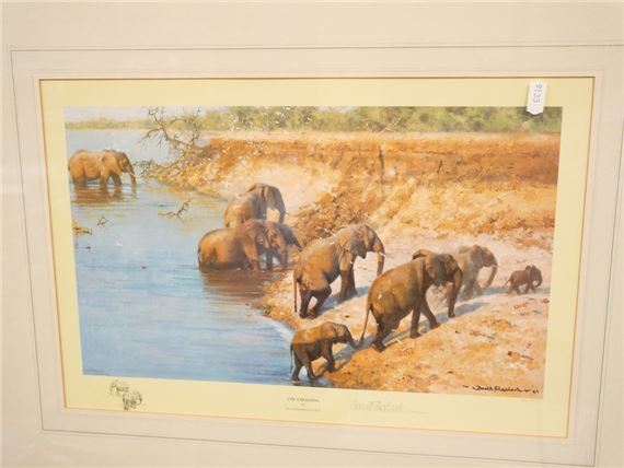 David Shepherd | The Crossing | MutualArt