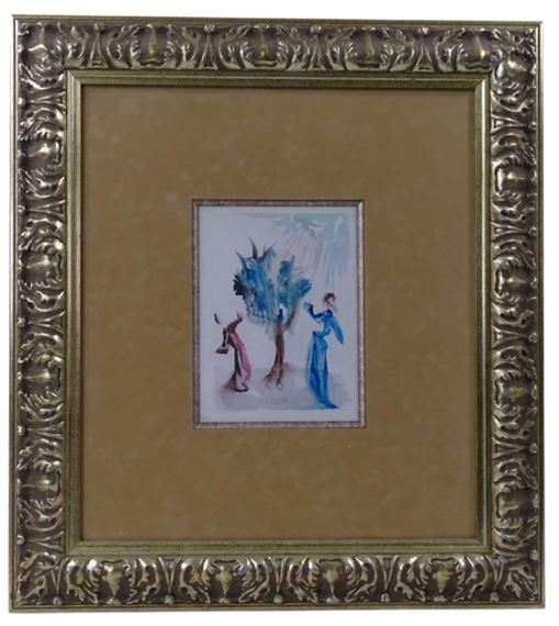 Salvador Dalí | The Tree of Chastisement (Purgatory: Canto 24) | MutualArt