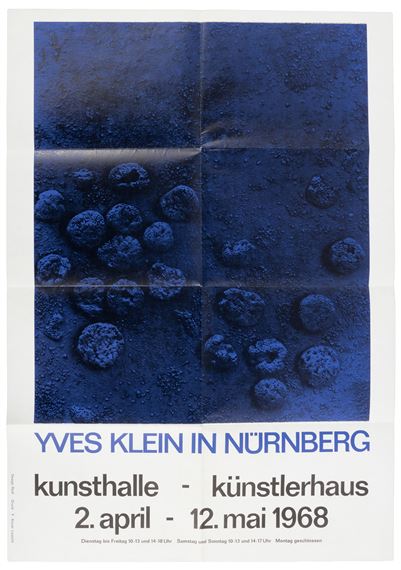 Yves Klein | Yves Klein in Nurnberg (1968) | MutualArt