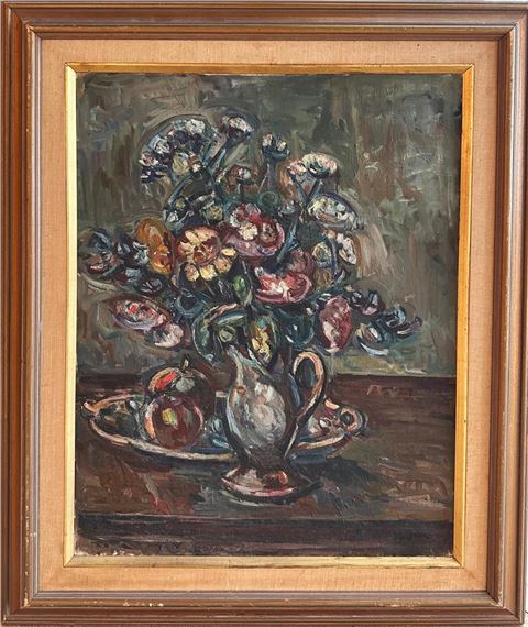 Pinchus Krémègne | Vase of flowers | MutualArt
