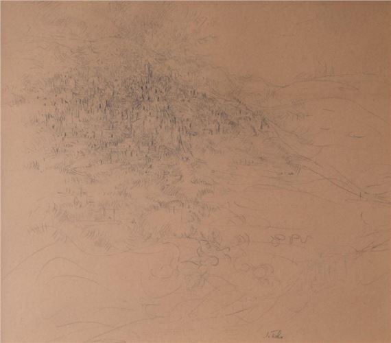 Anna Ticho | Jerusalem View | MutualArt