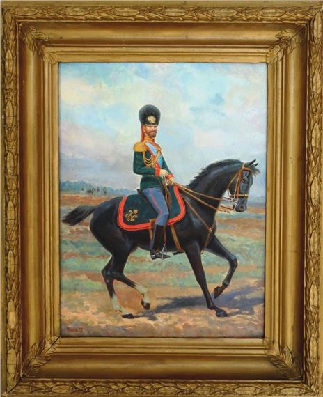 Mikhail Anatolyevich Filippov | On the horse | MutualArt