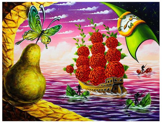 Eugene Poliarush | Flower Ship To Heaven | MutualArt