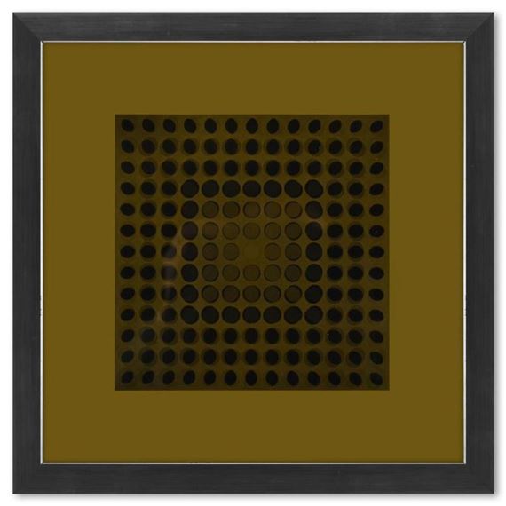 Victor Vasarely | Tuz - 2 de la série CTA - 102 (1971) | MutualArt