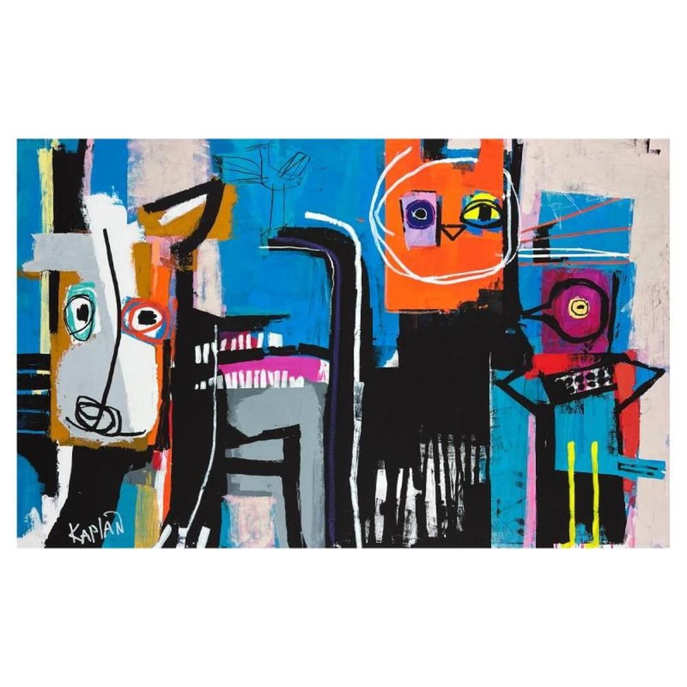 Lee Kaplan | Lee Kaplan, Hand Signed Limited Edition Canvas with Letter ...