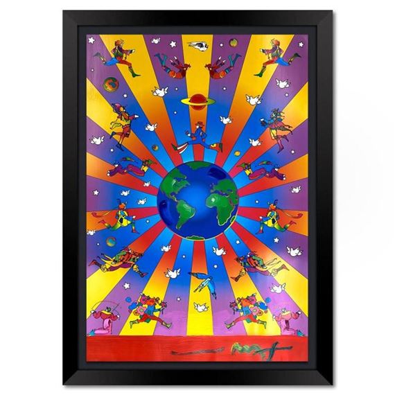 Peter Max | Earth Day 2000 (2000) | MutualArt