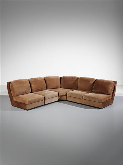 Willy Rizzo | Large modular corner sofa for Mario Sabot, Udine (1970s ...