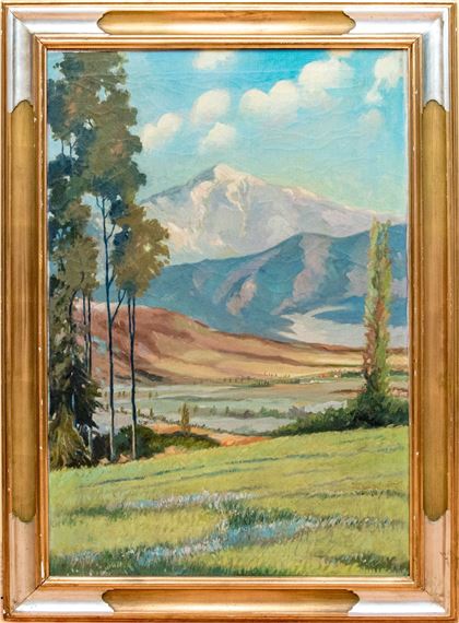 R.R. Finney | View Of The Rockies | MutualArt
