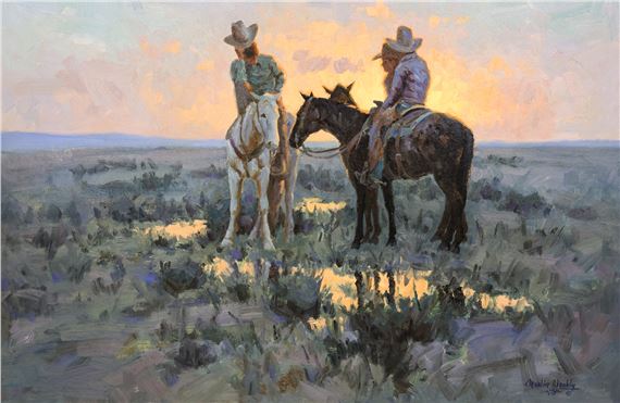 Martin Weekly | Reflections (Cowboys | MutualArt