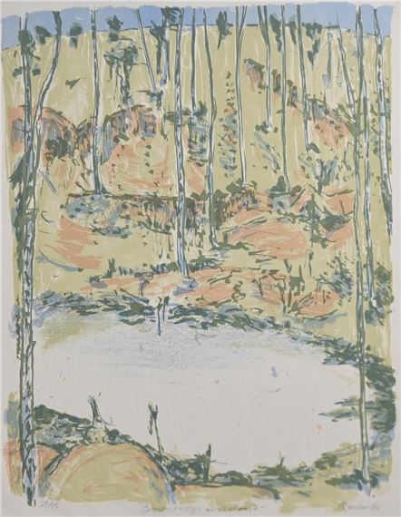 David Rankin | BROWN RIDGE AND DAM 2 (1984) | MutualArt