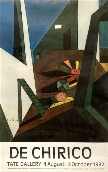 Giorgio de Chirico | Giorgio De Chirico Tate Gallery Surrealism Poster ...