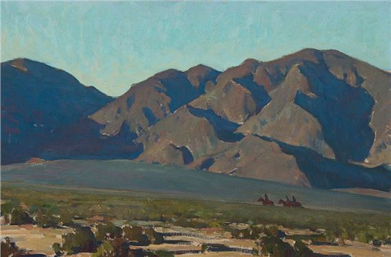 Glenn Dean | Untitled (Riders, Landscape | MutualArt