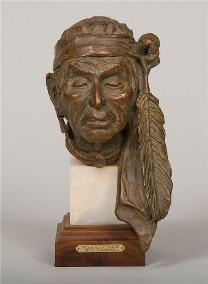 Richard Greeves | Navajo Sam (1998) | MutualArt