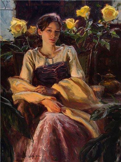 Daniel F. Gerhartz | Yellow Roses (2002) | MutualArt