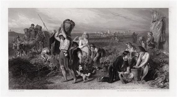 Thomas Uwins | THOMAS UWINS 1800s Engraving Vintage in the South of ...