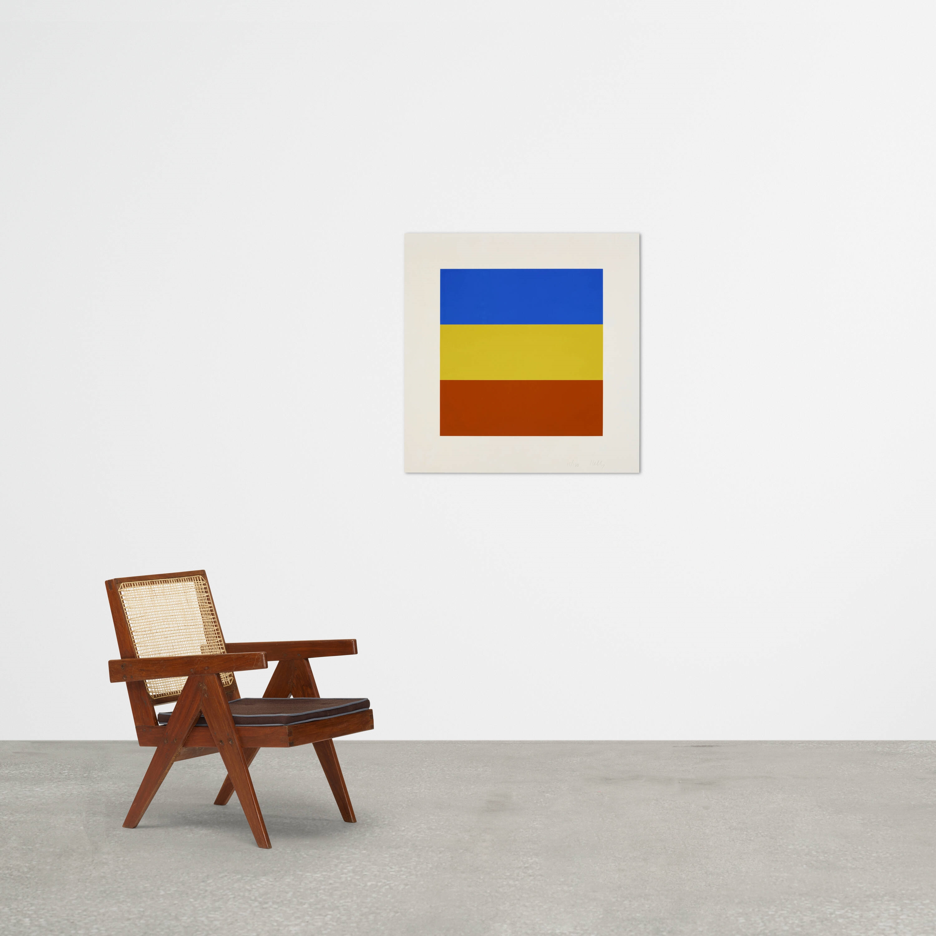 Ellsworth Kelly | Blue, Yellow, Red (1970 - 1973) | MutualArt