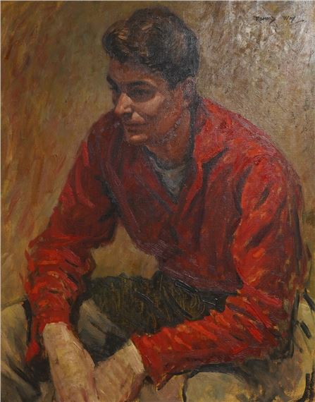 Ronald Way | Portrait of a seated gentleman | MutualArt
