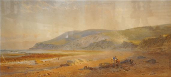 Henry George Hine | ‘Beachy Head 1878’ (1878) | MutualArt