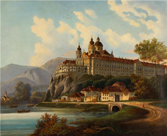 Johann Wilhelm Jankowski | (tätig 1825-1870) Stift Melk in der Wachau ...