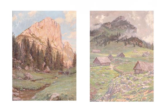 Gustav Bauer | Stubwiesalpe/Stubwieswipfel (1921) | MutualArt