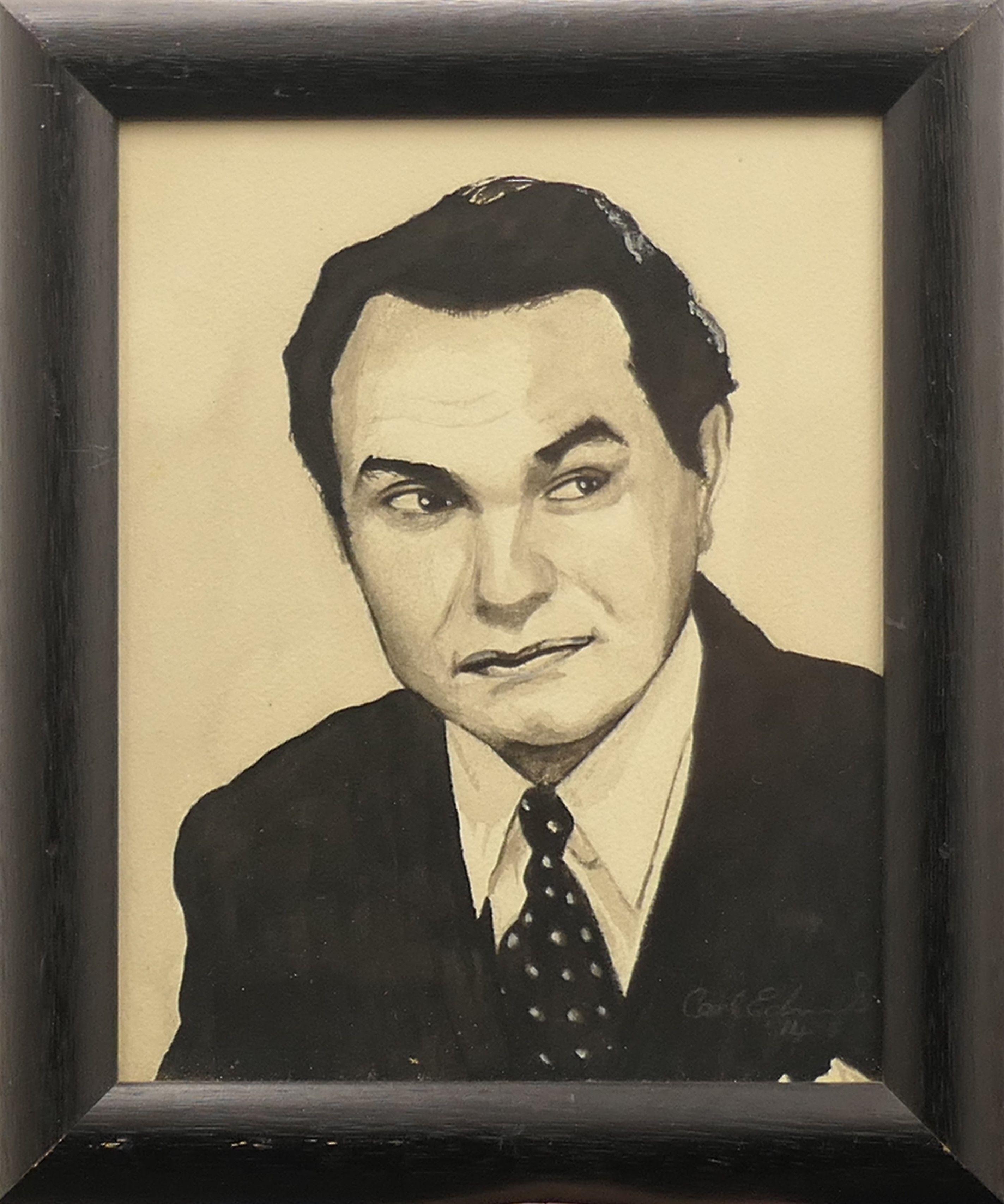 Carl Edwards | Portrait of Edward G Robinson (1914) | MutualArt