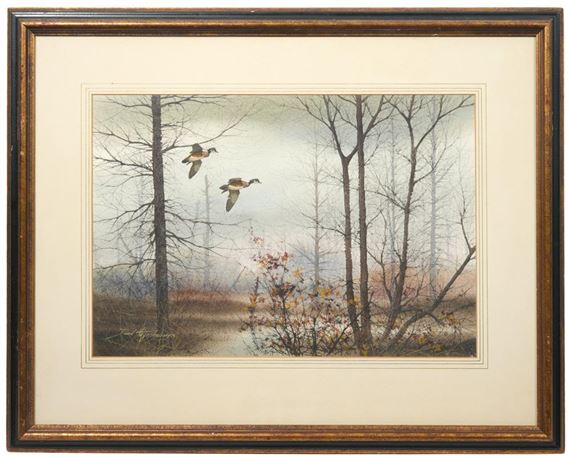 David Hagerbaumer | Wood Ducks | MutualArt