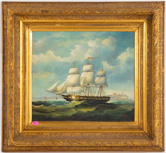 J. Webb | Full Masted Ship (20th Century) | MutualArt