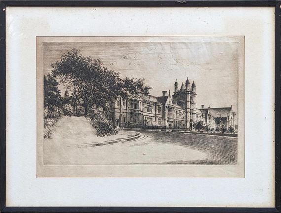 Alfred Edward Warner | Sydney University (Circa 1920) | MutualArt