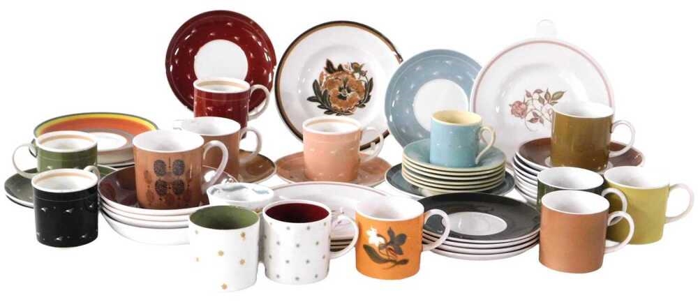 Susie Cooper | A group of Susie Cooper pottery and porcelain coffee ...