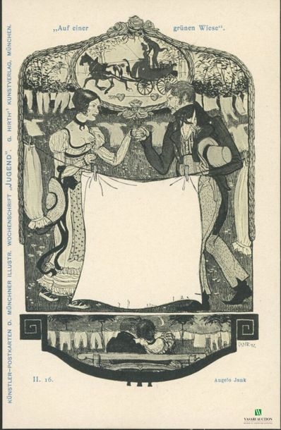 Angelo Jank | Illustration of the weekly magazine JUGEND in Munich ...