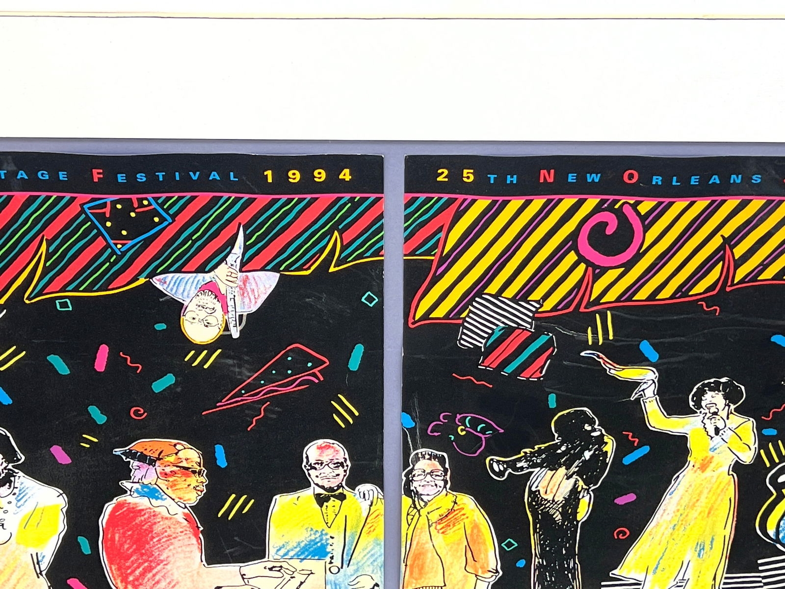 Peter Max | Vintage Peter Max 1994 25th New Orleans Jazz Fest Festival ...