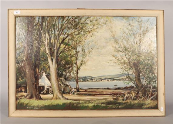 A. Stewart | Loch Gilp | MutualArt