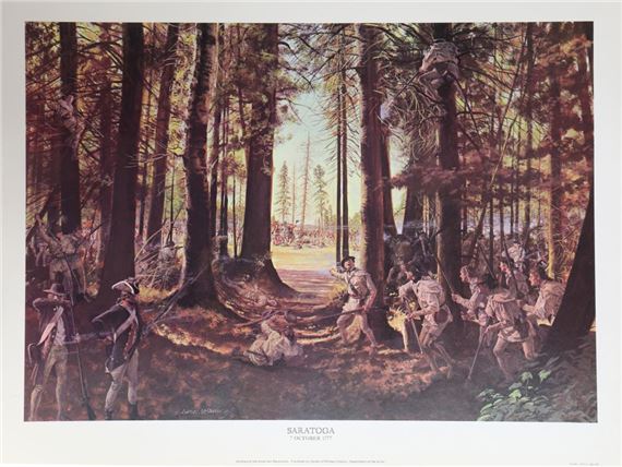 Hugh Charles McBarron Jr. | Saratoga - Revolutionary War Battle (1974 ...