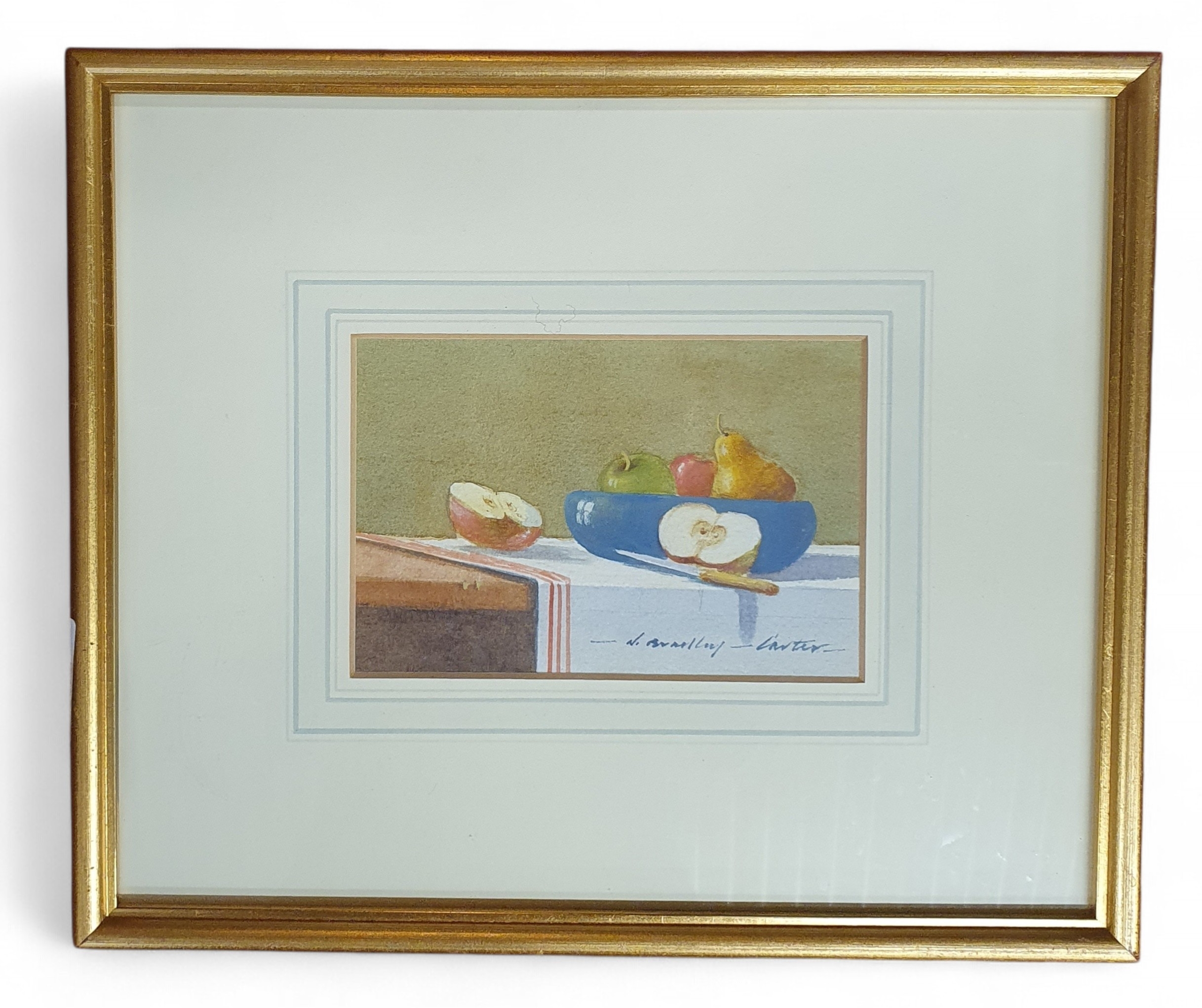 Carter N. Bradley | N. Bradley Carter. A 20th Century Watercolour Still ...