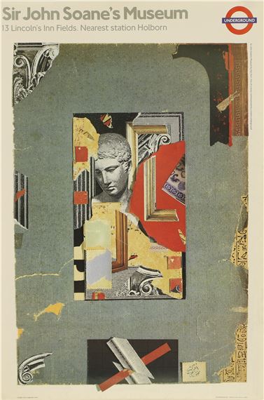 Dan Fern | Sir John Soane's Museum London Underground poster (1987 ...