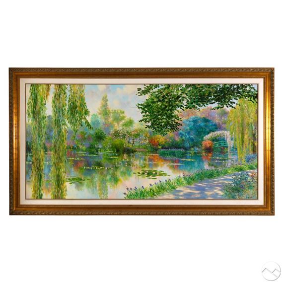 Claude Cambour | Monumental French Landscape Painting | MutualArt