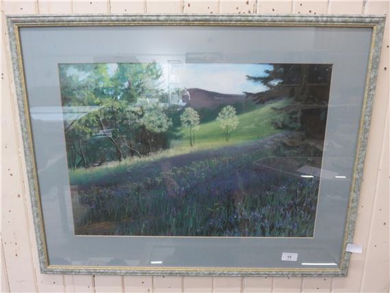 Helen L Robertson | Bluebells of Letter Fearn | MutualArt