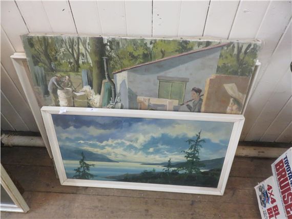 Ian Strachan | Four Oil Paintings | MutualArt