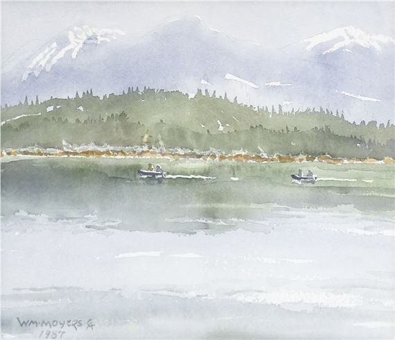 William Moyers | Leisure Lake (1987) | MutualArt