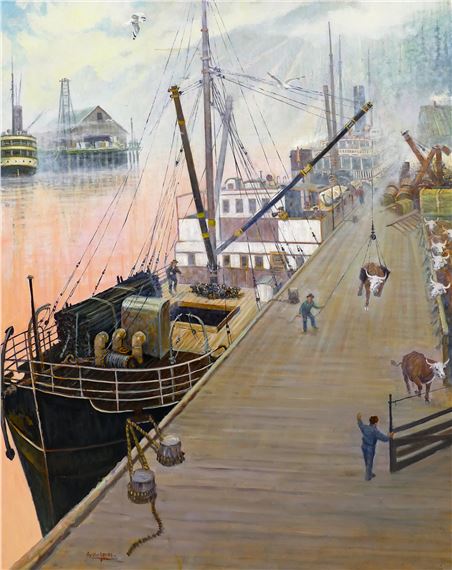 Austin Deuel | Cattle Ship | MutualArt