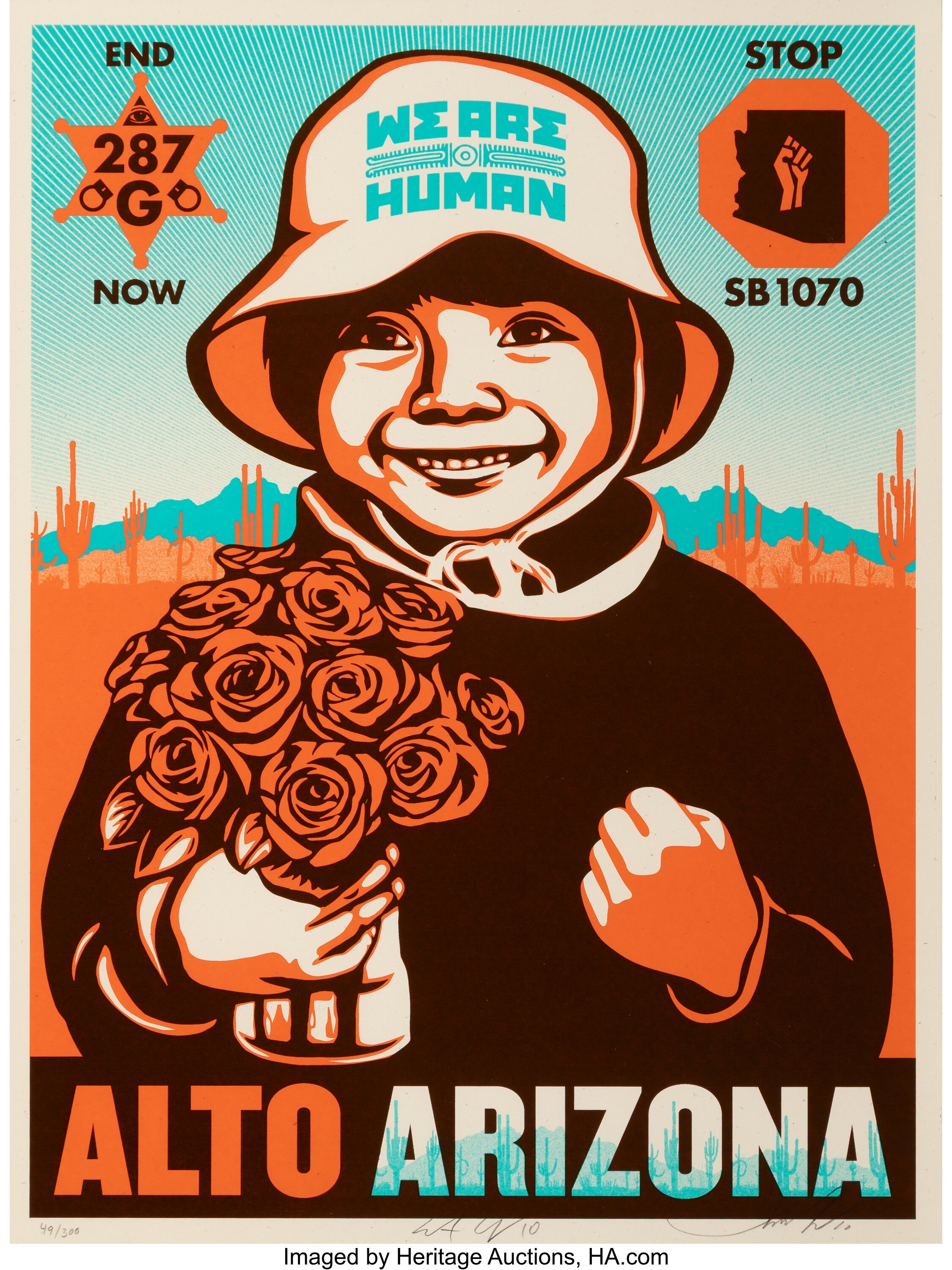 Shepard Fairey | Alto Arizona (2010) | MutualArt