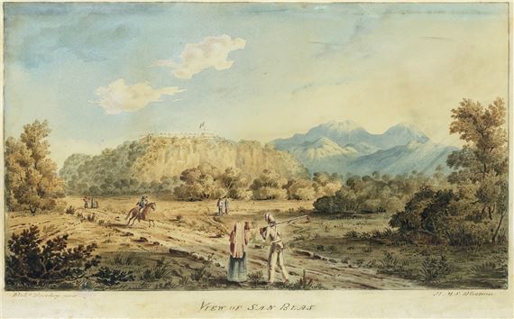 Richard Brydges Beechey | View of San Blas (Mexico) (1825) | MutualArt
