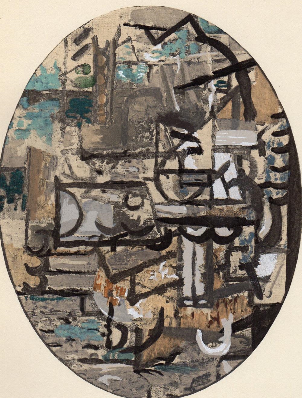 Georges Braque | COMPOSITION BRAQUE (1929) | MutualArt